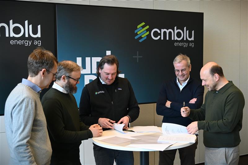 CMBlu Energy liefert Solidflow-Batteriespeicher mit fünf ...