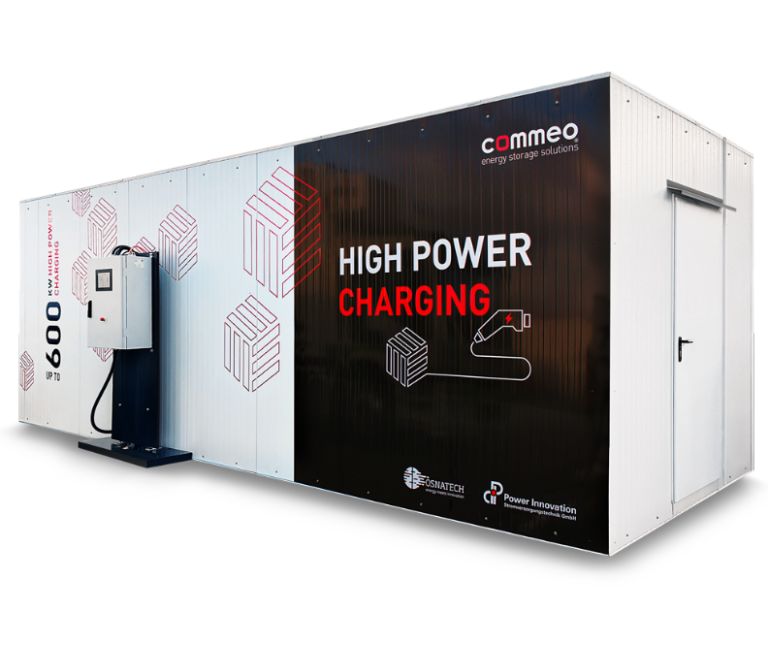 Lkw-Schnellladung mit dem Commeo HPC Cube 600 kWh 20´ Container – pv magazine Deutschland