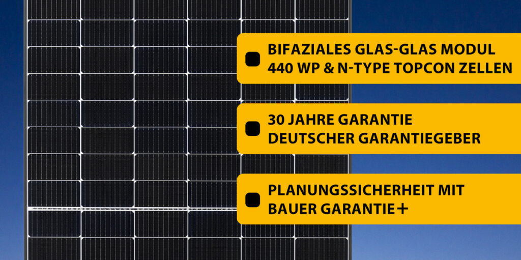 Bauer Solar bringt neues Glas-Glas-Modul mit 22 Prozent Wirkungsgrad auf den Markt – pv magazine ...