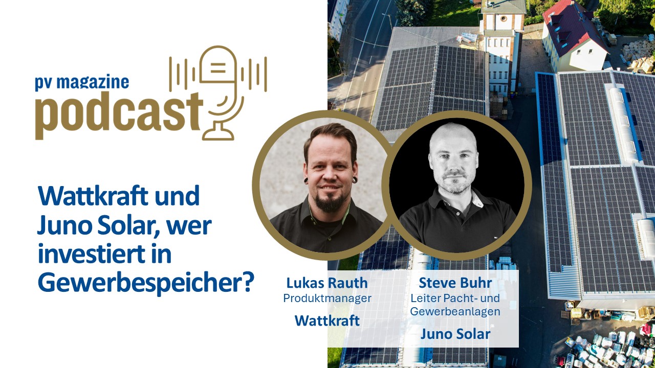 pv magazine Podcast: Wattkraft und Juno Solar, wer investiert in ...